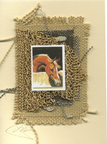 Brown Horse in the Pasture (Paraguay) Card - Curmudgeon Cards